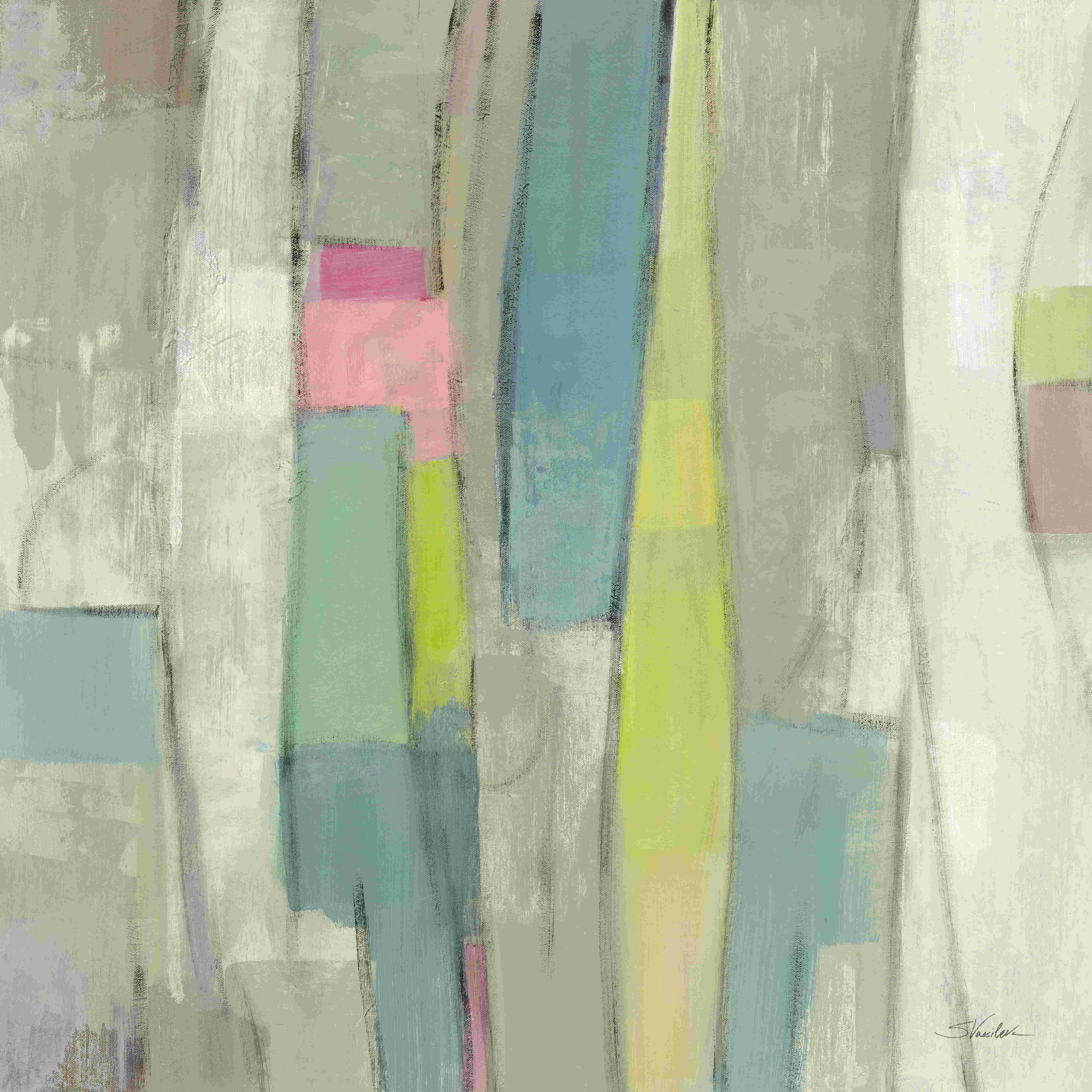 Wrought Studio Spring Stream by Silvia Vassileva - Wrapped Canvas Painting | Wayfair